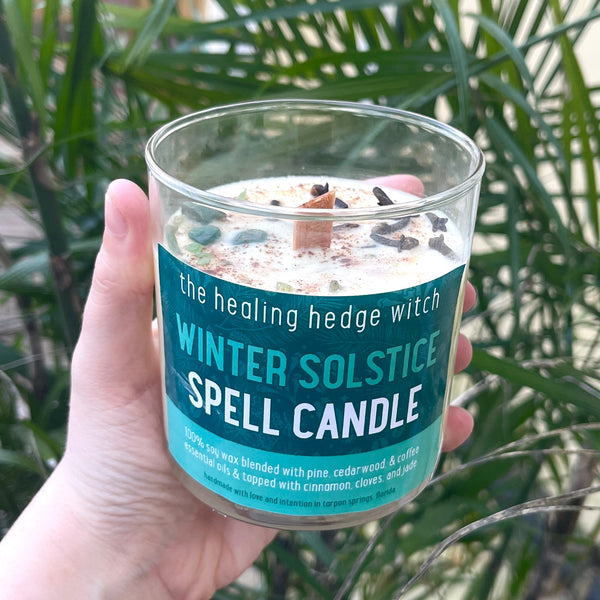 Winter Solstice Spell Candle - Spellcrafter